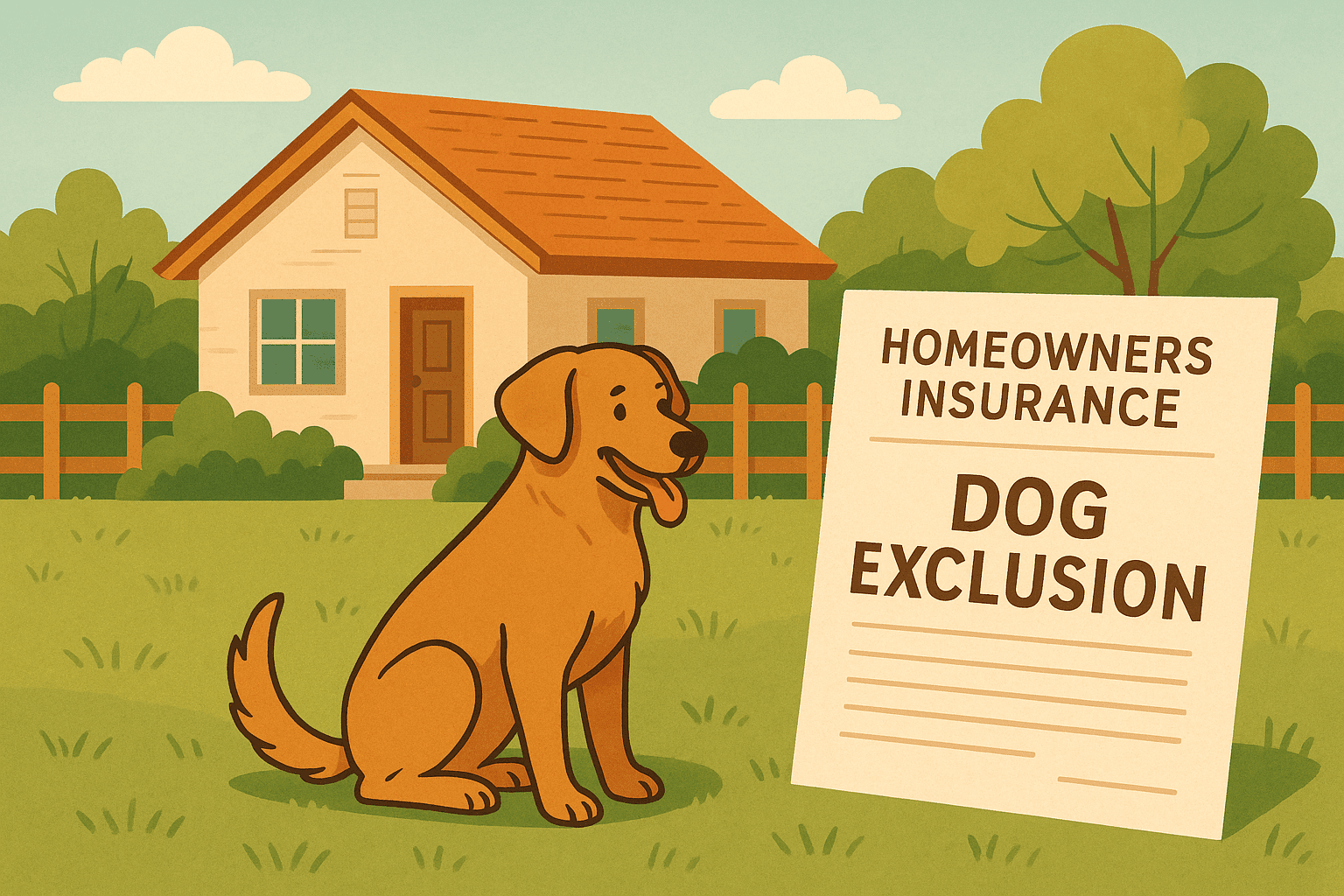Dog Exclusion in Homeowners Insurance - Huff Insurance